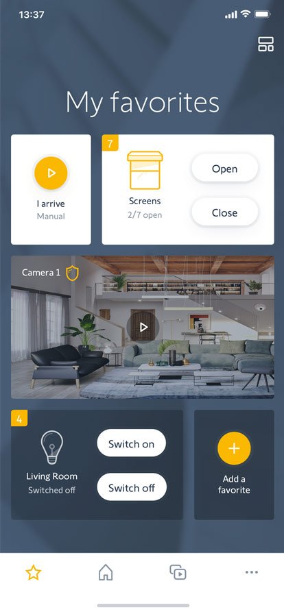 Somfy home automation boxes & TaHoma app updates